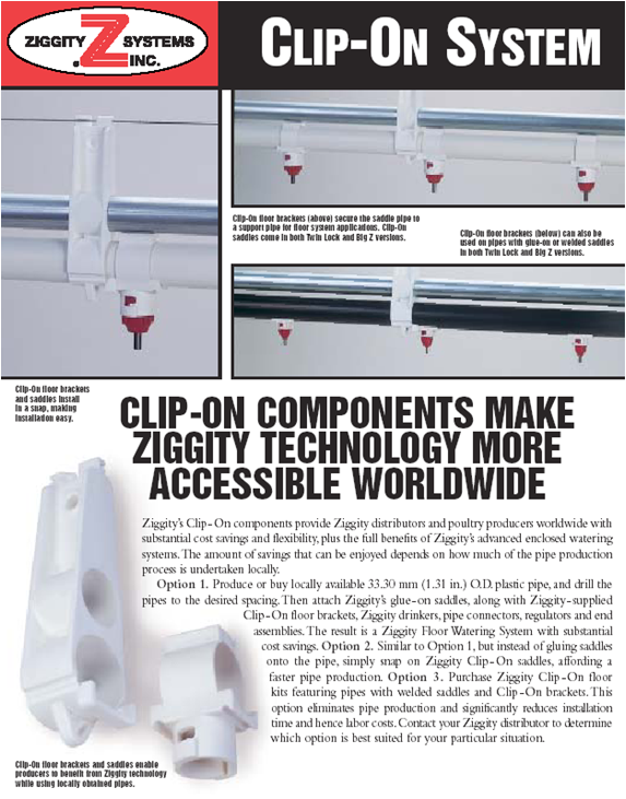 ZIGGITY BROILER DRINKER SYSTEM – Reliance Poultry Equipment